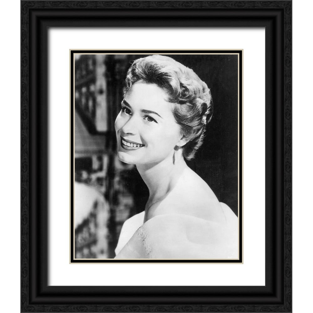 Vintage Hollywood Archive 12x14 Black Ornate Wood Framed with Double Matting Museum Art Print ...