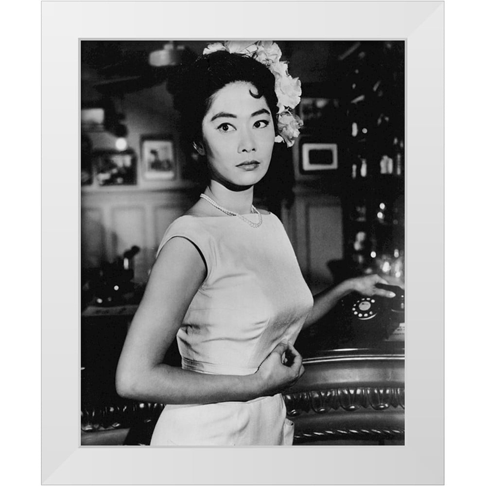 Vintage Hollywood Archive 12x14 White Modern Wood Framed Museum Art ...