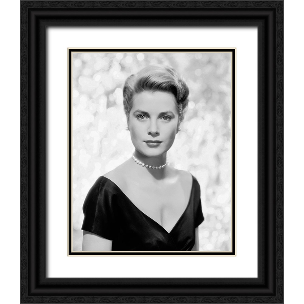 Vintage Hollywood Archive 15x18 Black Ornate Wood Framed with Double Matting Museum Art Print ...