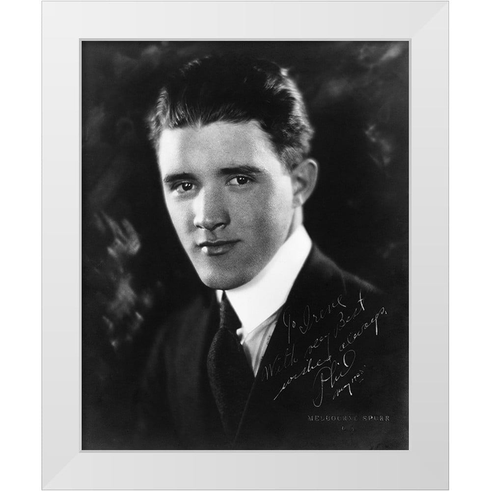 Vintage Hollywood Archive 15x18 White Modern Wood Framed Museum Art ...