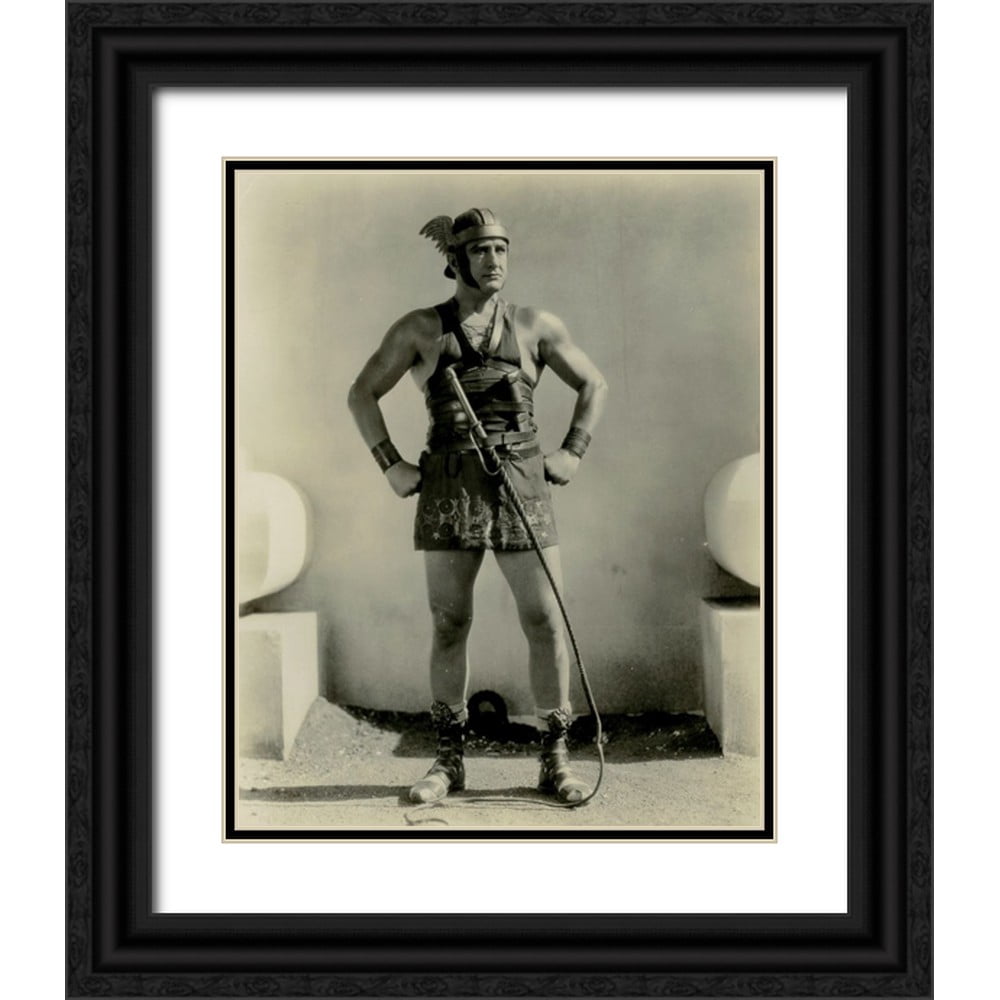 Vintage Hollywood Archive 20x24 Black Ornate Wood Framed with Double ...