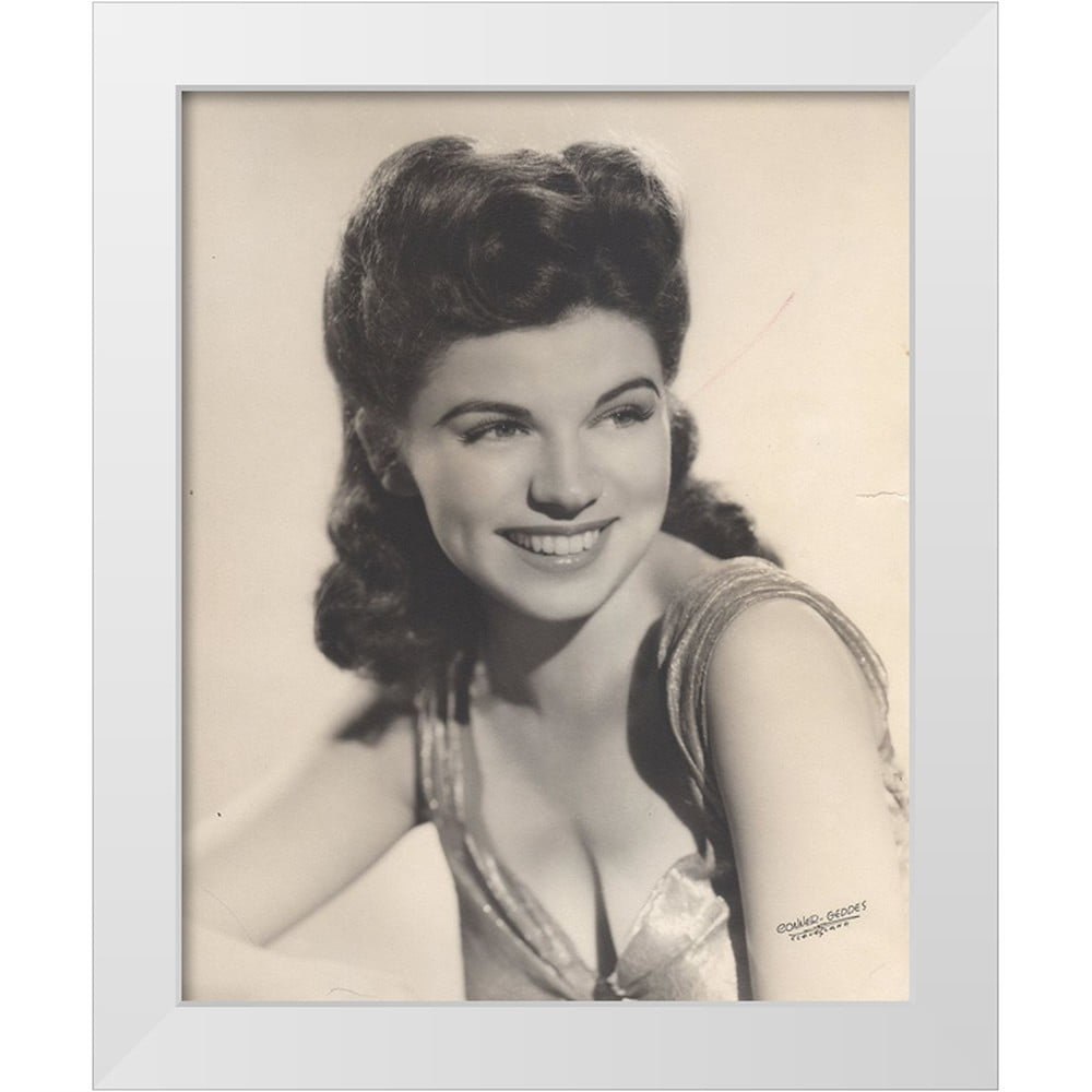 Vintage Hollywood Archive 26x32 White Modern Wood Framed Museum Art Print Titled - Annette ...