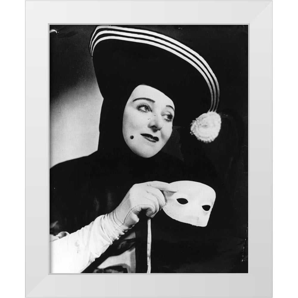 Vintage Hollywood Archive 26x32 White Modern Wood Framed Museum Art Print Titled - Evelyn ...