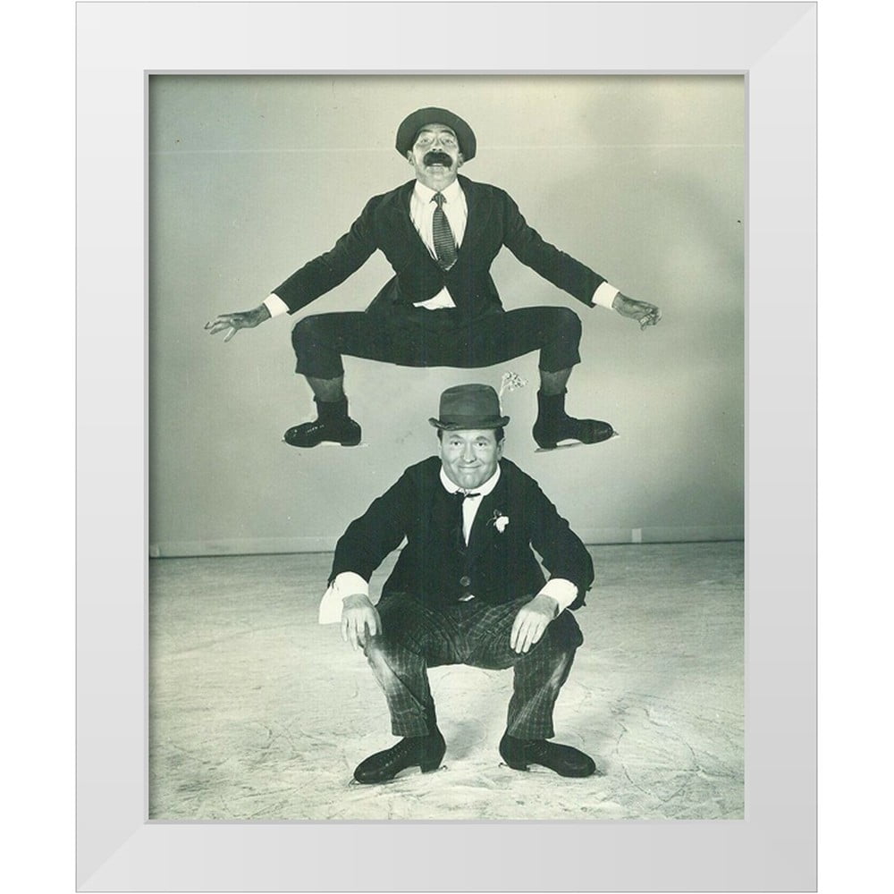 Vintage Hollywood Archive 26x32 White Modern Wood Framed Museum Art ...