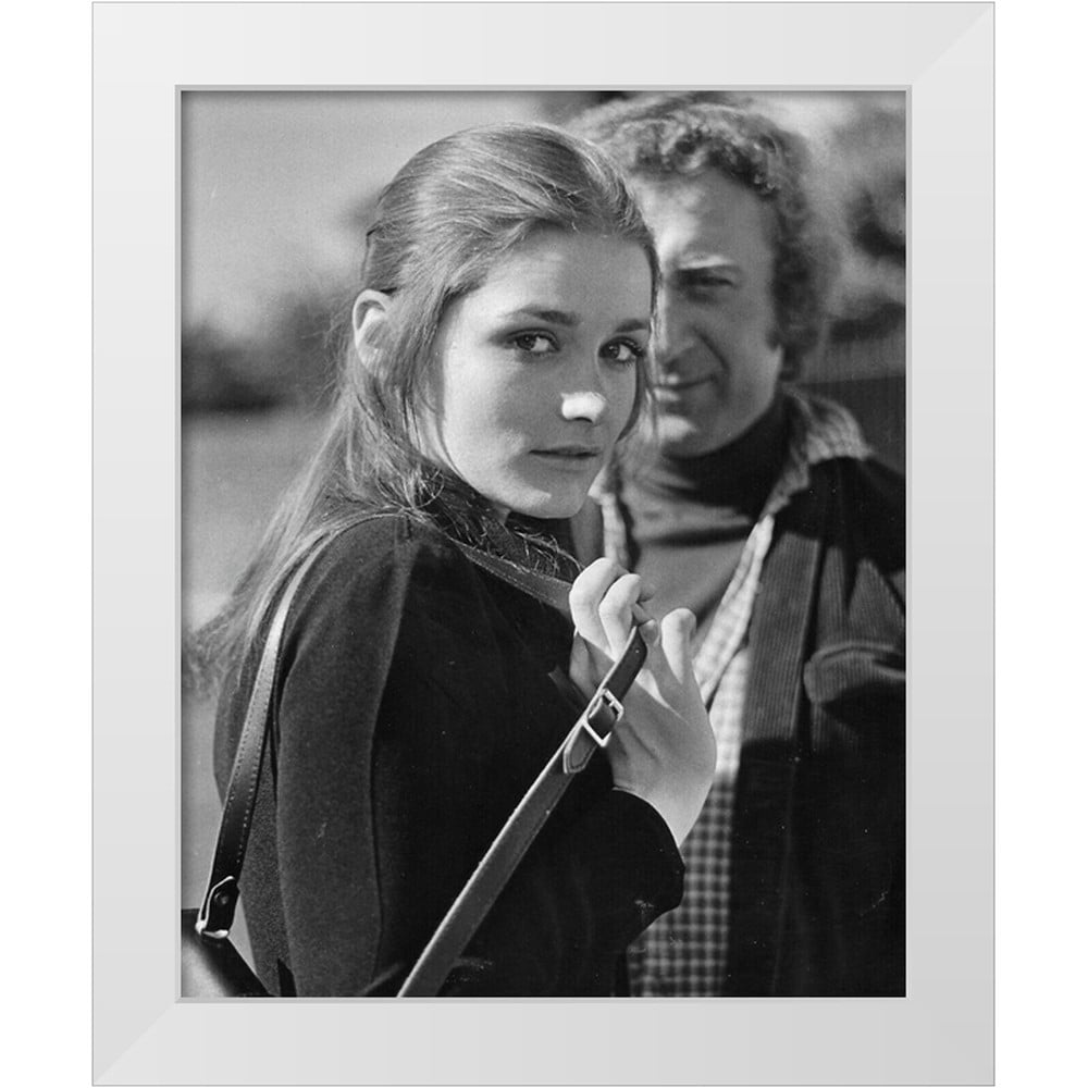 Vintage Hollywood Archive 26x32 White Modern Wood Framed Museum Art ...