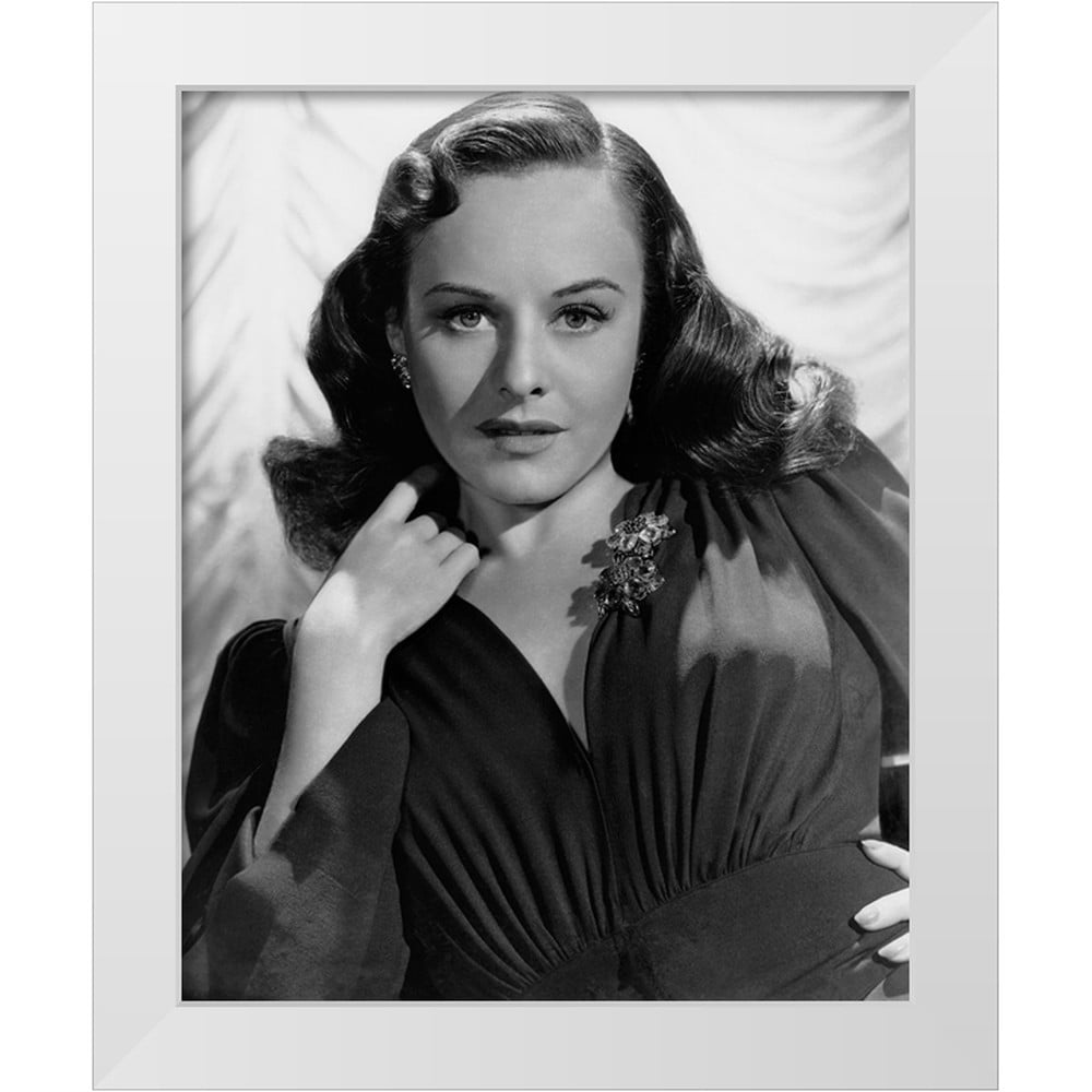 Vintage Hollywood Archive 26x32 White Modern Wood Framed Museum Art Print Titled - Paulette ...