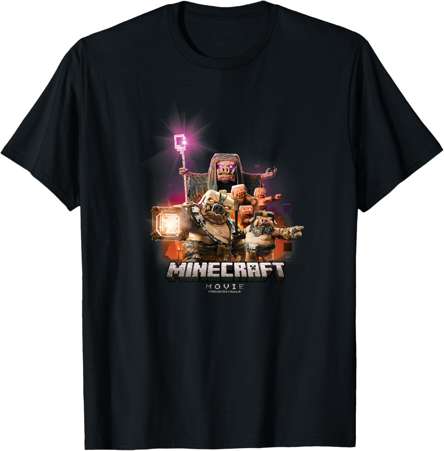 Vintage Hot trending A Minecraft Movie Piglins Attack Nether Villain ...