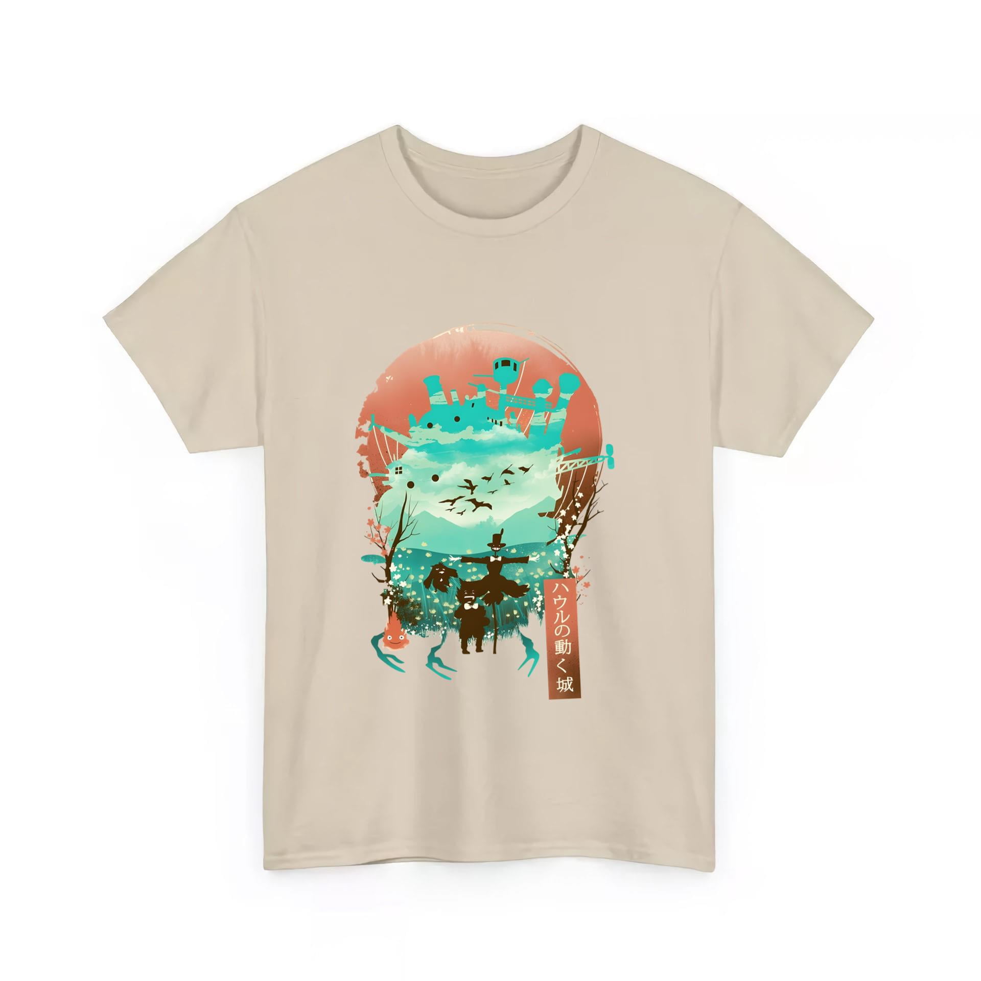 Vintage Howl's Moving Castle Shirt, Howl T-Shirt, Studio Ghibli Shirt ...