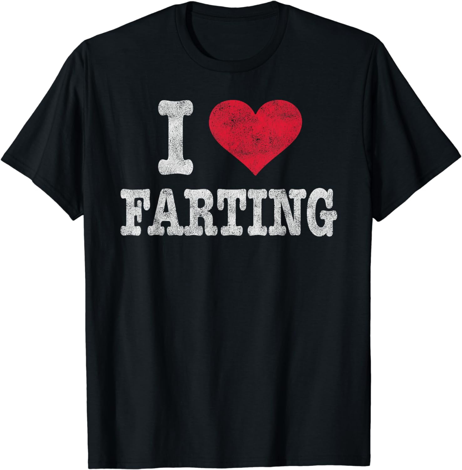 Vintage I Love Farting T-Shirt Trendy Funny Gag Gift - Walmart.com