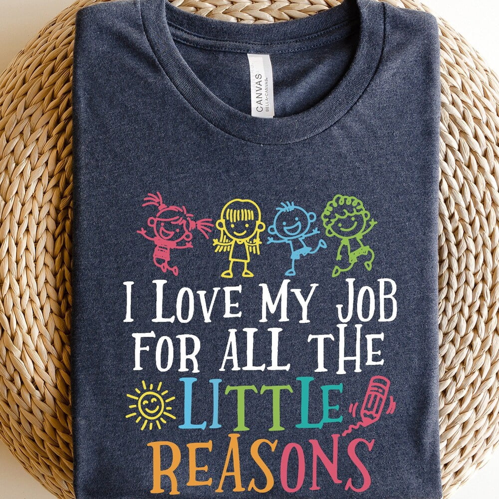 Vintage I Love My Job For All The Little Reasons, Kindergarten Teacher ...