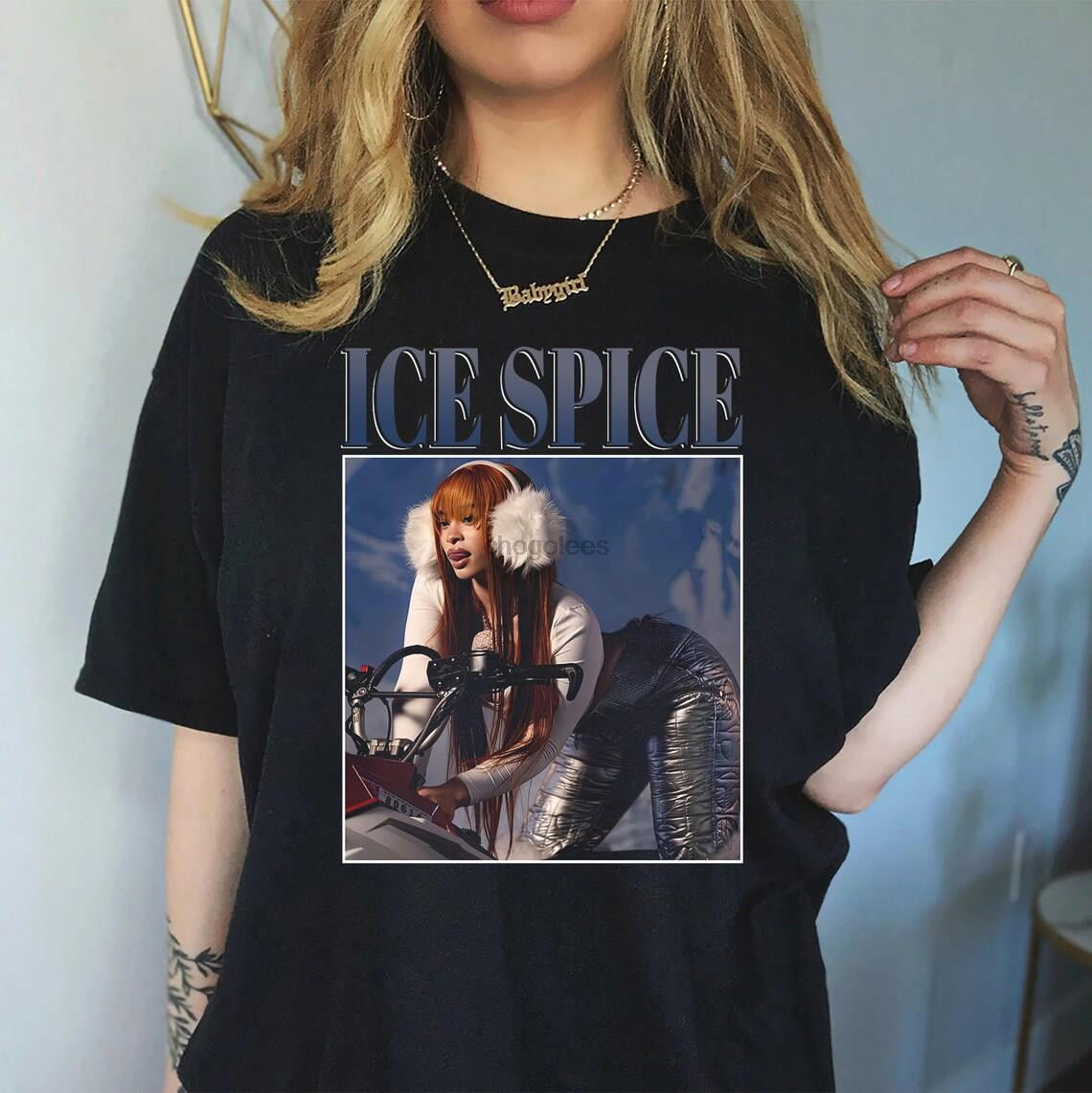 Vintage Ice spice png Ice Spice T Shirt - Walmart.com