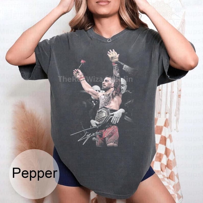 Vintage Ilia Topuria Shirt Boxing Fan Gift - Walmart.com