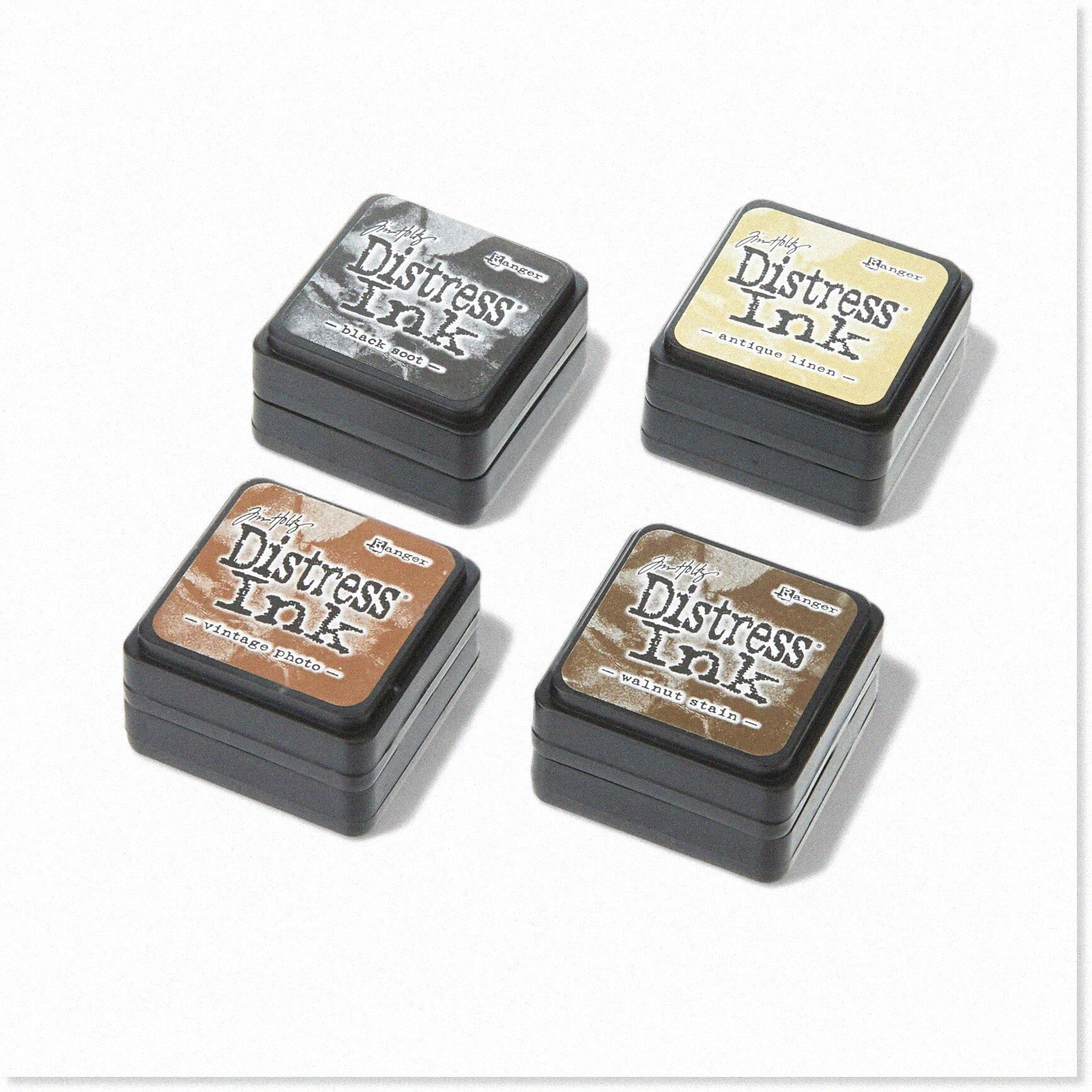 Vintage Ink Collection - Tim Holtz Distress Mini Set (Antique Linen ...