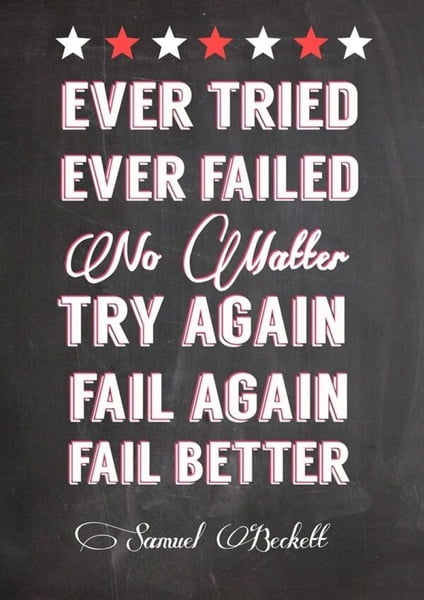 Vintage Inspirational Motivational Quotes Posters Ever Tried Ever ...