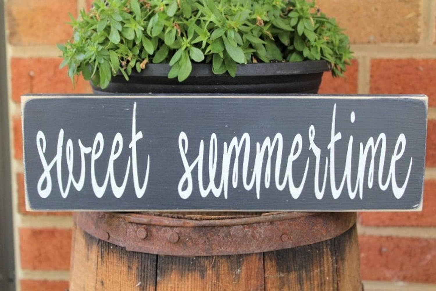 Vintage Inspirational Sweet Summertime for Men Women Wall Art Decor for ...