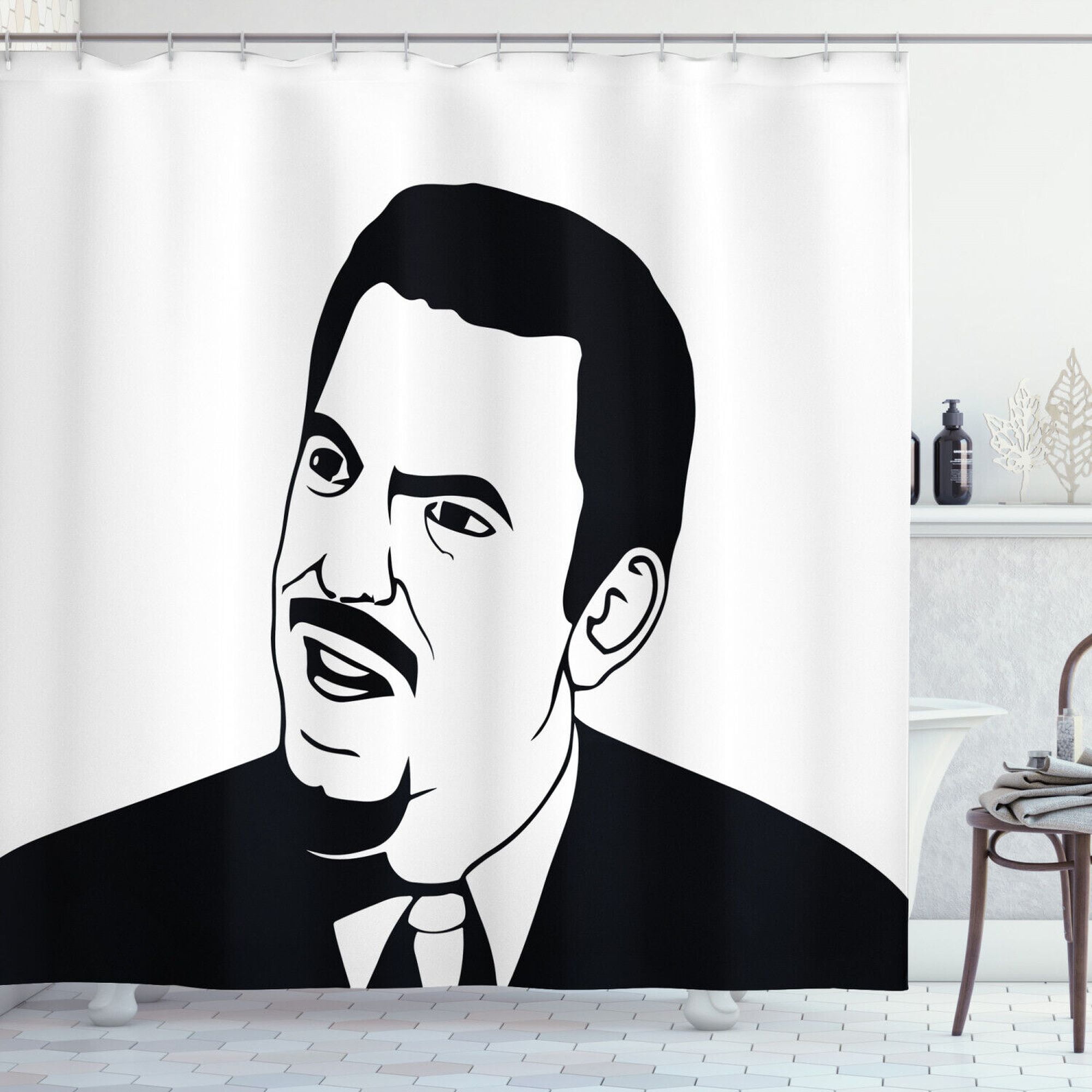 Vintage-Inspired Comic and Troll Shower Curtain: Elevate Your Bathroom ...