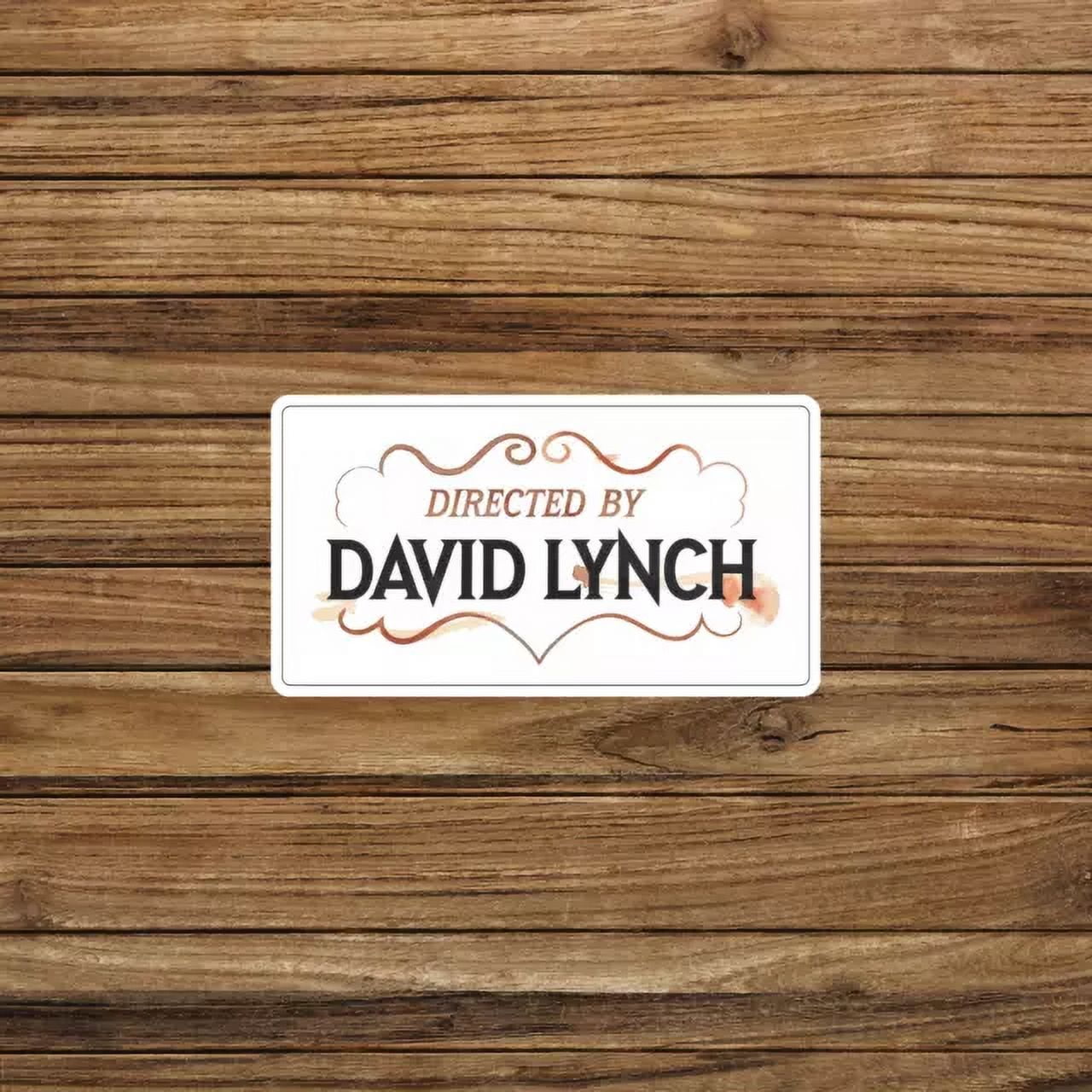 Vintage-Inspired Directed By David Lynch Movie Clapperboard ...