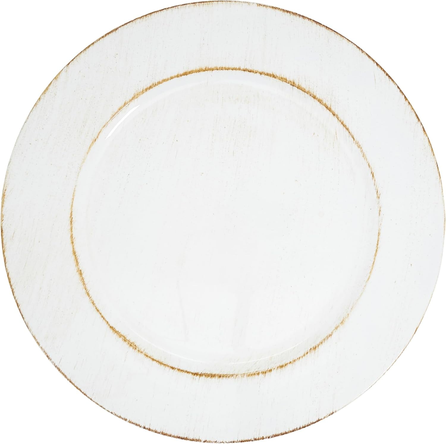 Vintage-Inspired Distressed Charger Plate (Set of 4) - Walmart.com