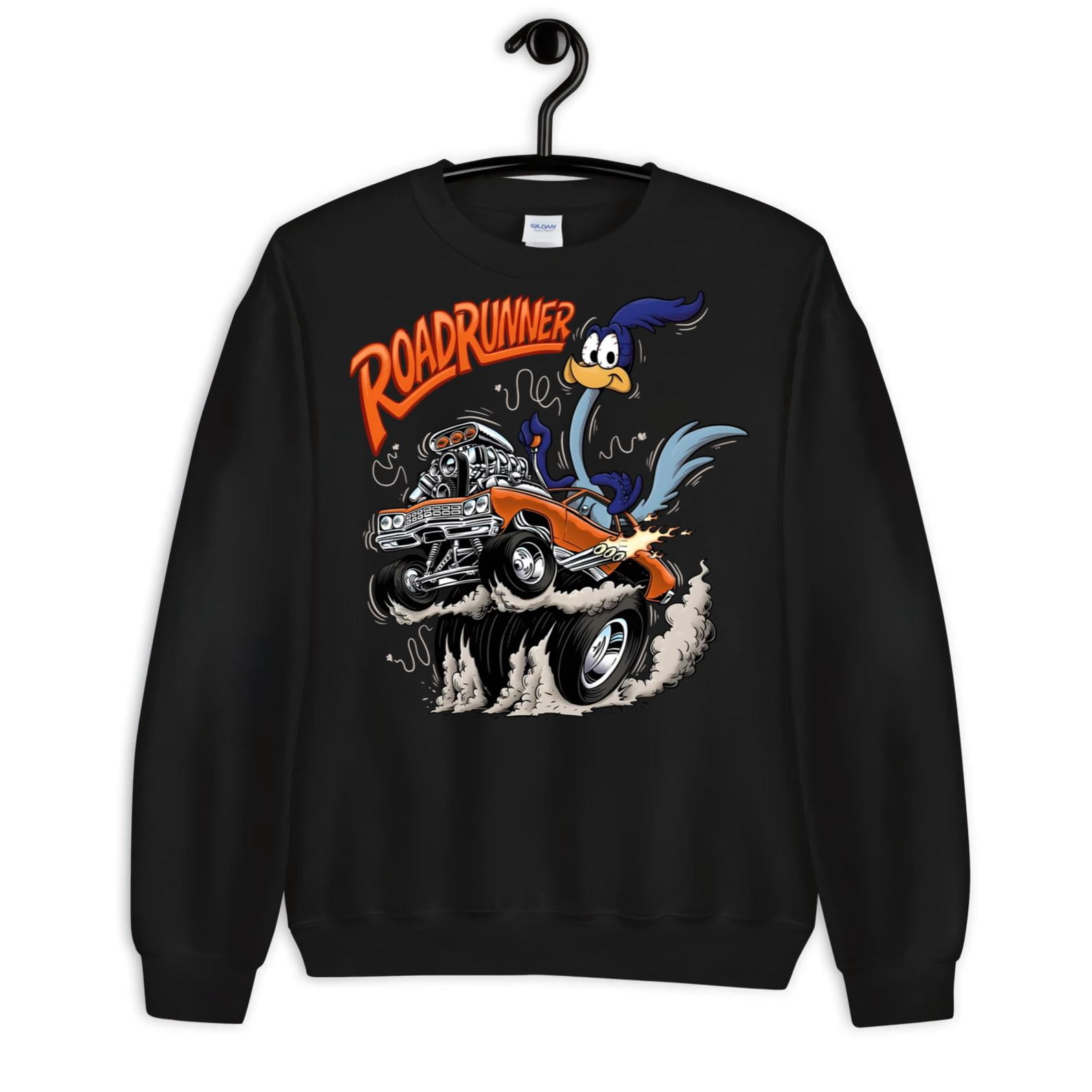 Vintage-Inspired Road Runner Shirt Classic Cartoon Art Soft Cotton ...
