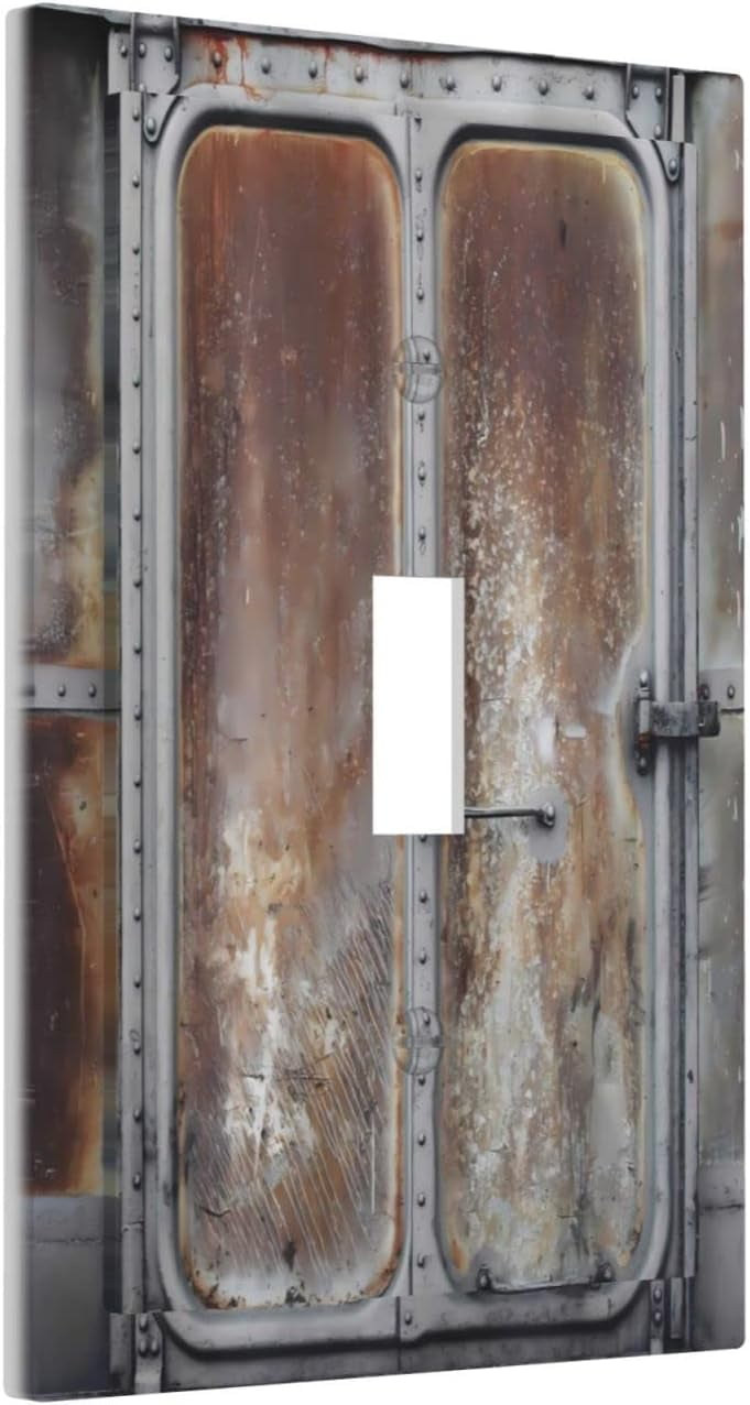 Vintage Iron Gate Farmhouse Rustic Retro Single Toggle Light Switch ...