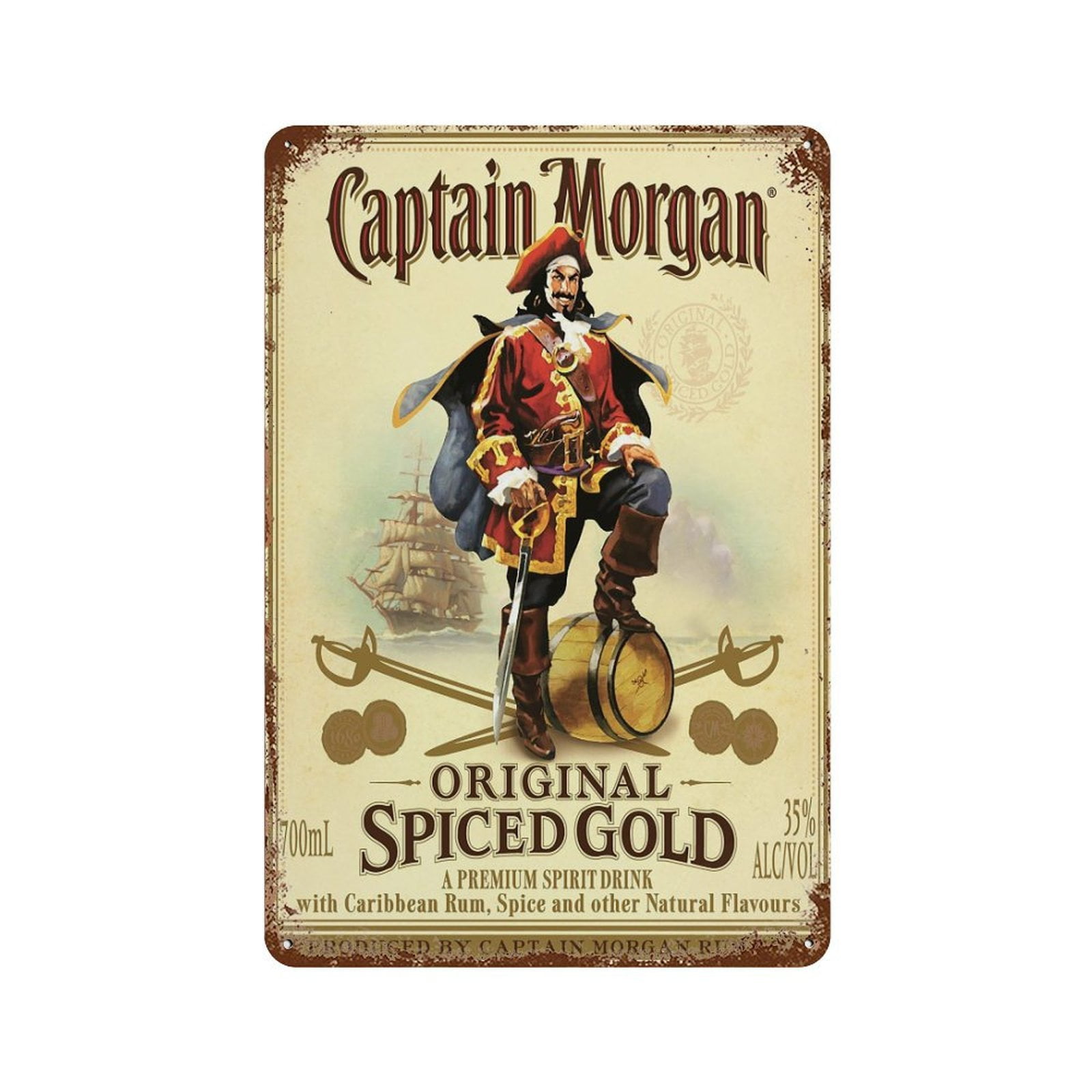 Vintage Iron Hanging Plate VerticalVintage Brass Nameplate Wall Art ...