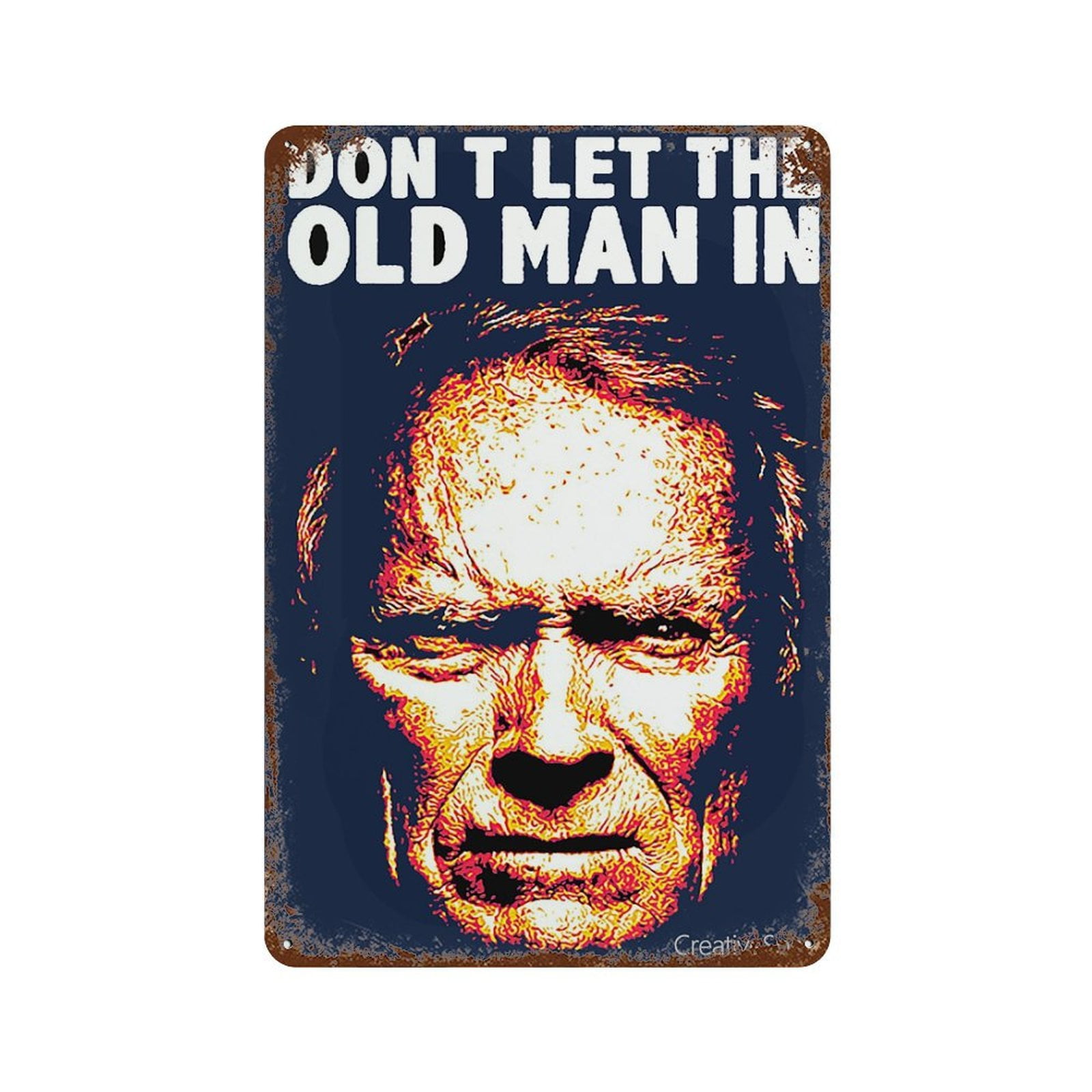 Vintage Iron Hanging Plate VerticalVintage Brass Nameplate Wall Art ...