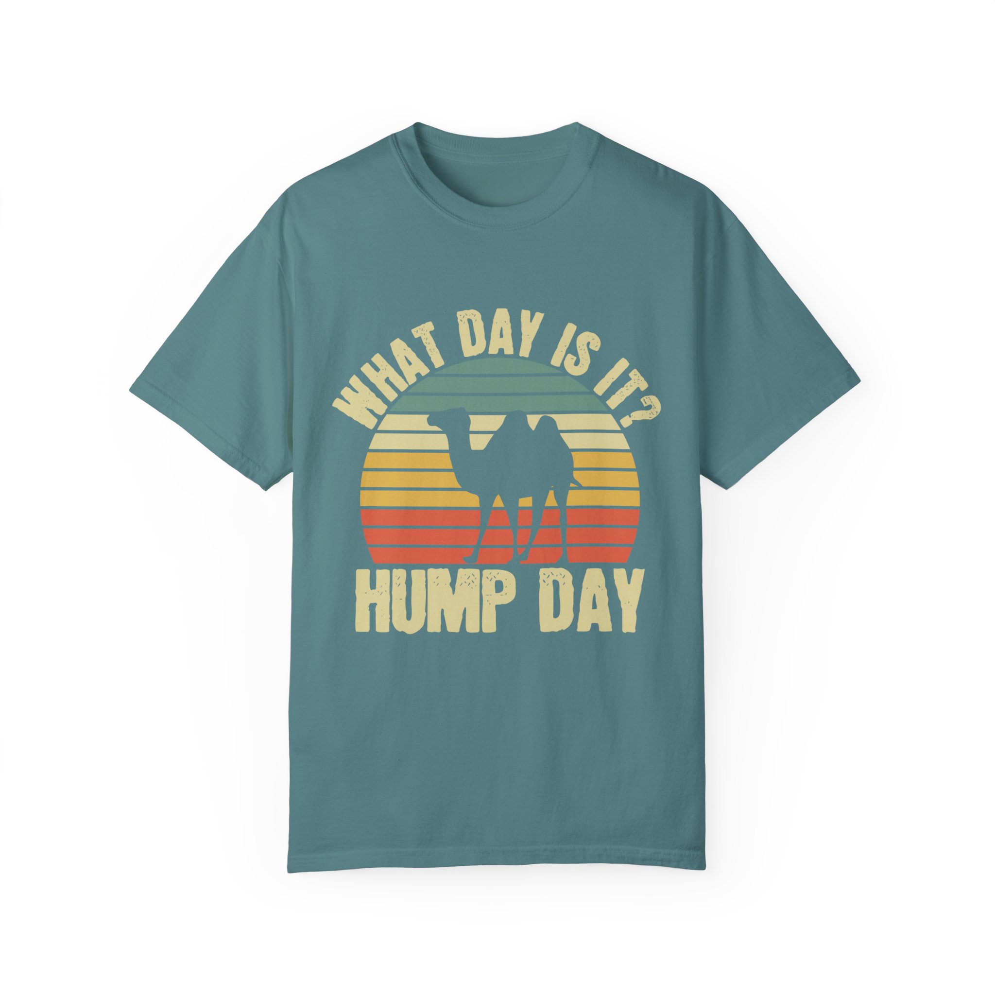 Vintage Is It Hump Day Week Of Labour Saying Gift | Retro Camels Humps ...