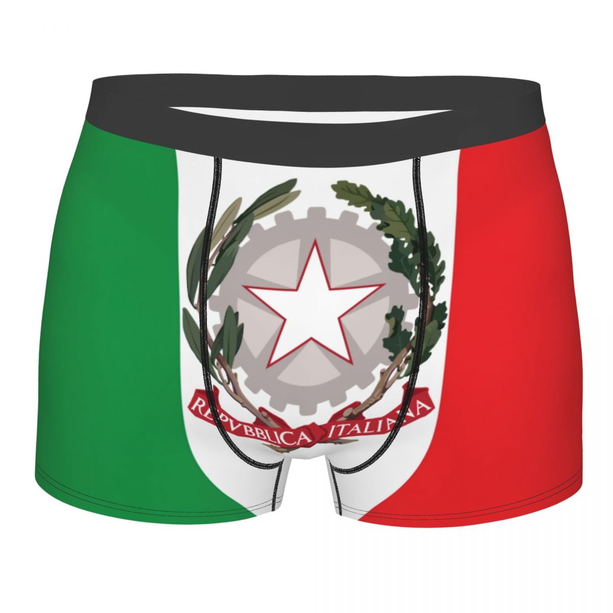 Vintage Italy Flag Car Underwear Men Sexy Print Custom Italian Pride ...
