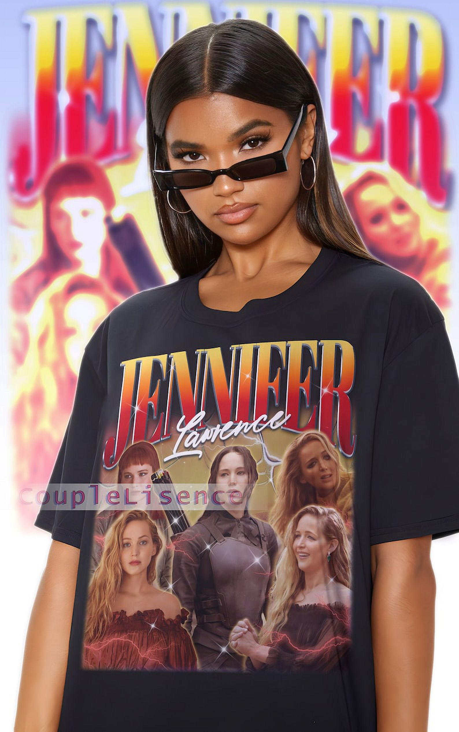 Vintage JENNIFER LAWRENCE | Jennifer Lawrence Fan Tees | Jennifer ...