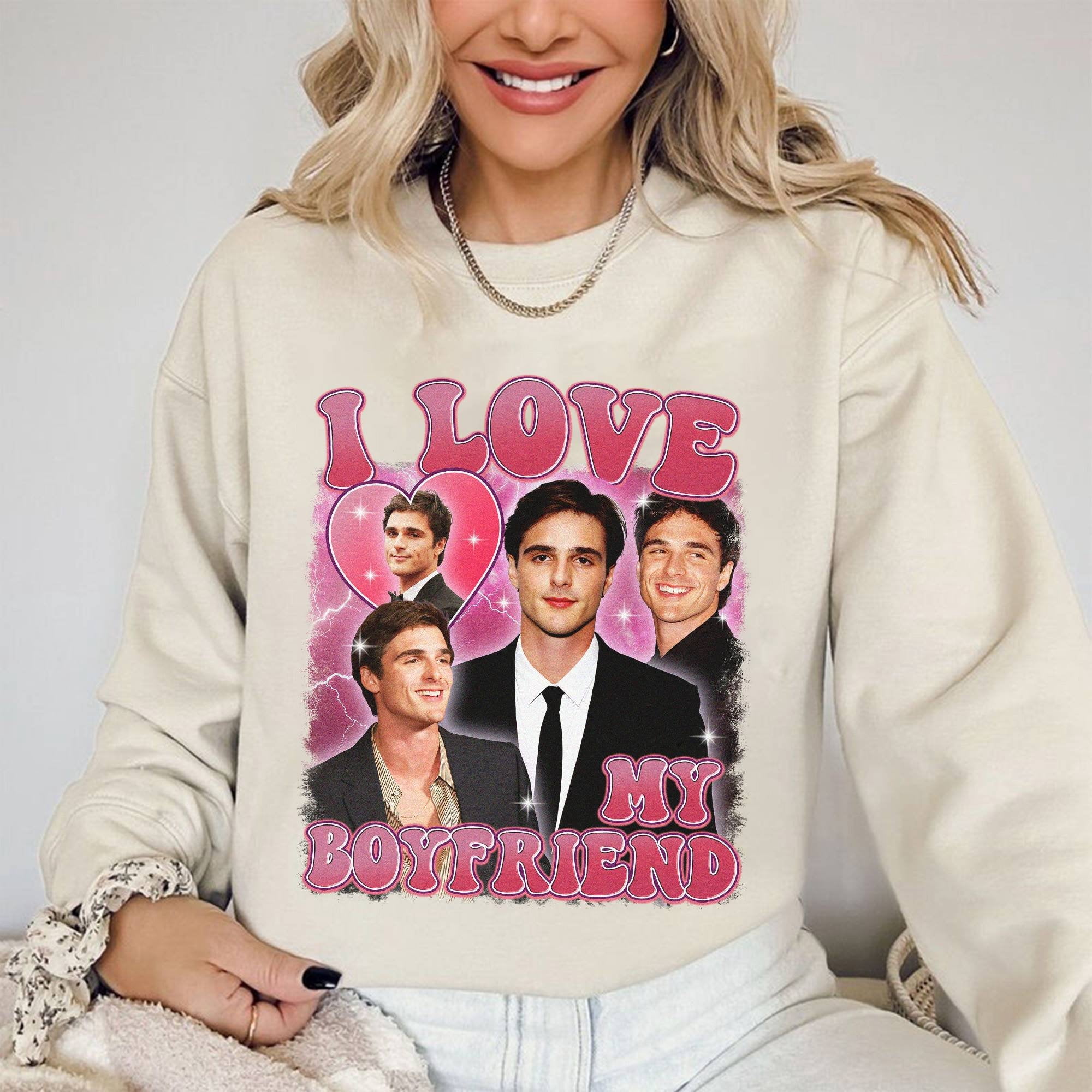 Vintage Jacob Elordi I Love My Boyfriend Shirt, Valentine Day Shirt ...