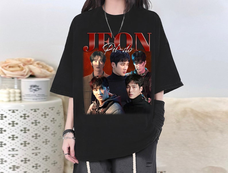 Vintage Jeon Pil-do Character T-Shirt, Jeon Pil-do Homage, Jeon Pil-do ...