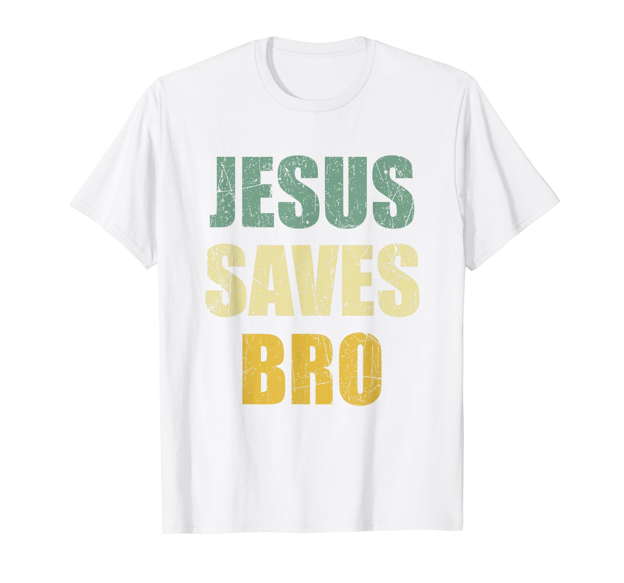 Vintage Jesus Saves Bro Pro Christian Religious Vintage Casual Men T ...