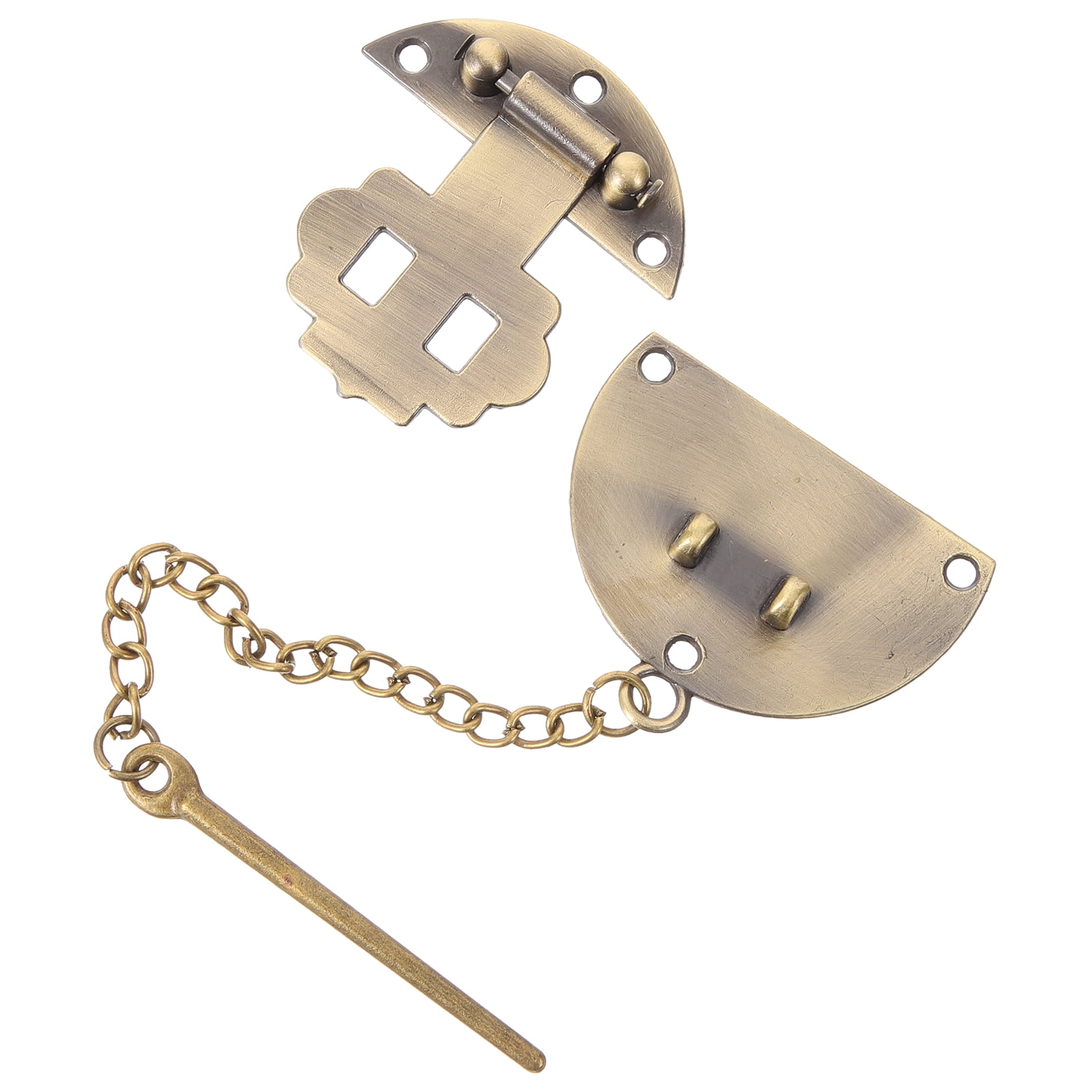 Vintage Jewelry Case Hasp Lock Wooden Box Hasp Buckle Decorative Gift ...