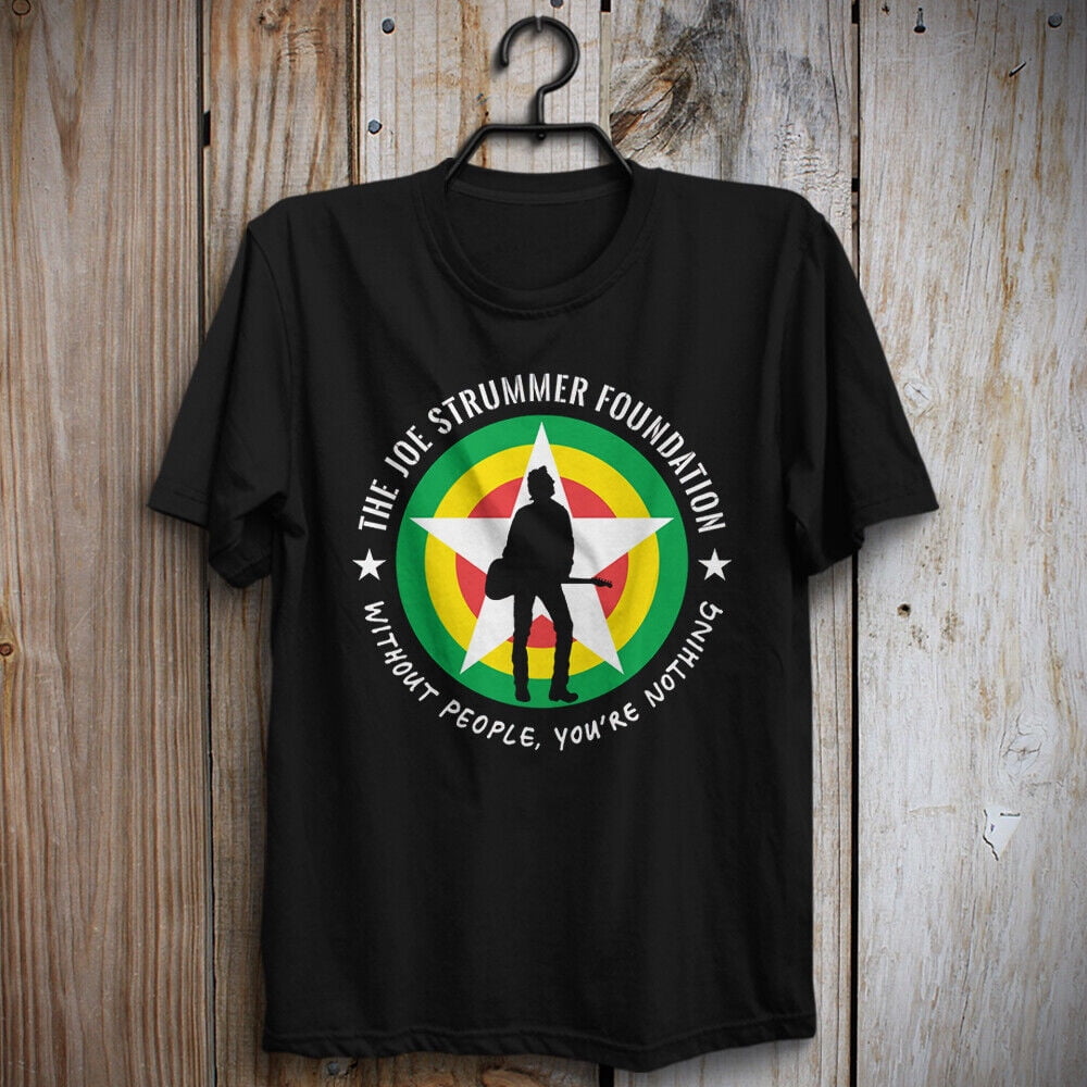 Vintage Joe Strummer T-Shirt The Clash The Joe Strummer Foundation Combat Rock - Walmart.com
