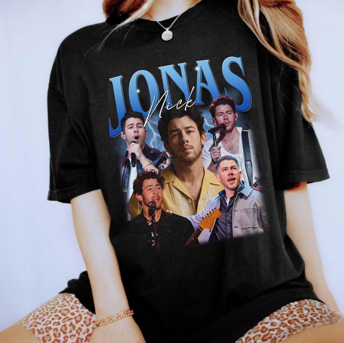 Vintage Jonas Nicks Shirt, Living The Dream Tour 2025 Tee, Baddies get ...