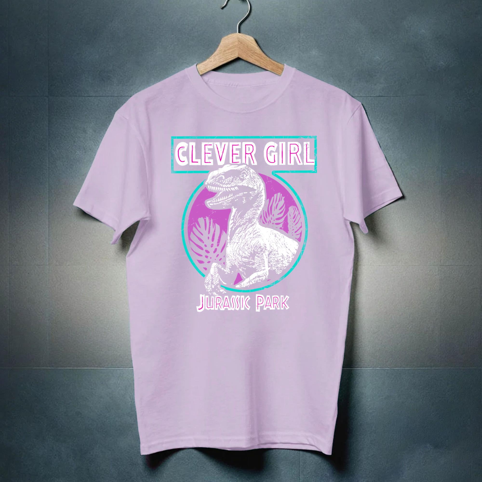 Vintage Jurassic Park Shirt, Raptor Clever Girl T-shirt, Dinosaur ...