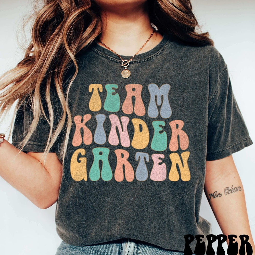 Vintage Kindergarten Teacher, Kinder Crew , Team Kindergarten, Retro ...