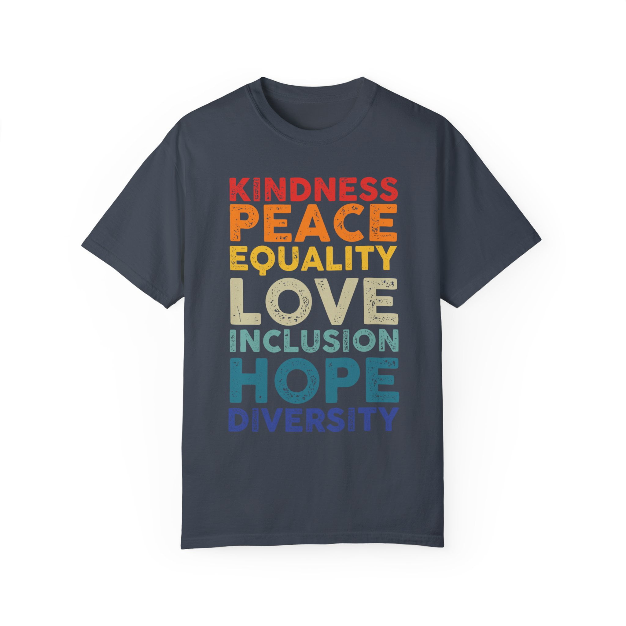 Vintage Kindness Equality Inspiring Quote Gifts | Retro Inclusion ...