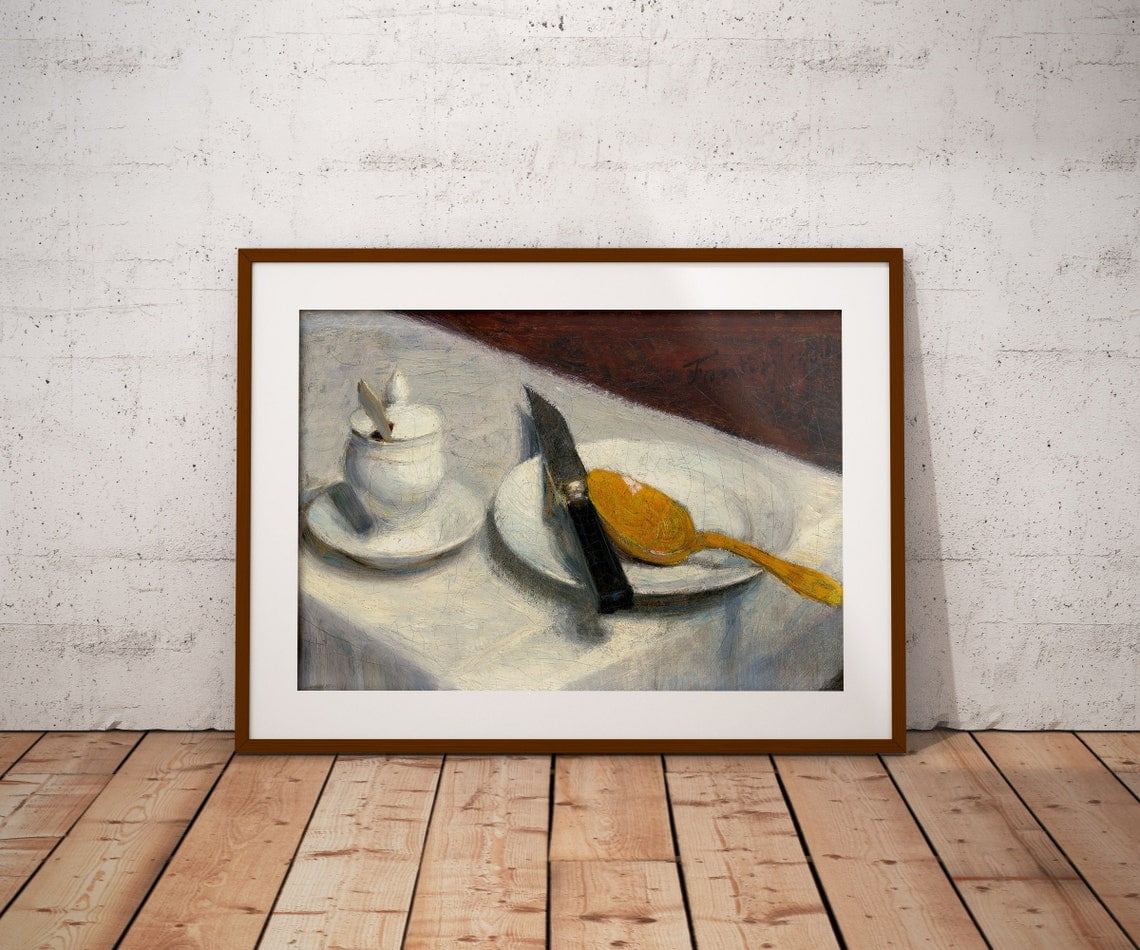 Vintage Kitchen Still Life, Farmhouse Art Home Decor #330, Unframed ...