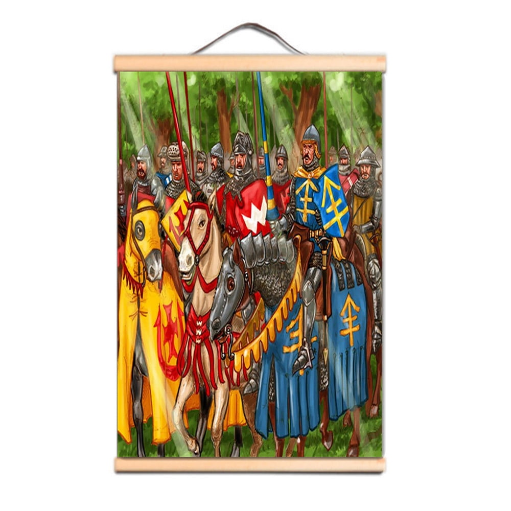 Vintage Knights Templar Posters and Prints for Christian Warrior Fans ...