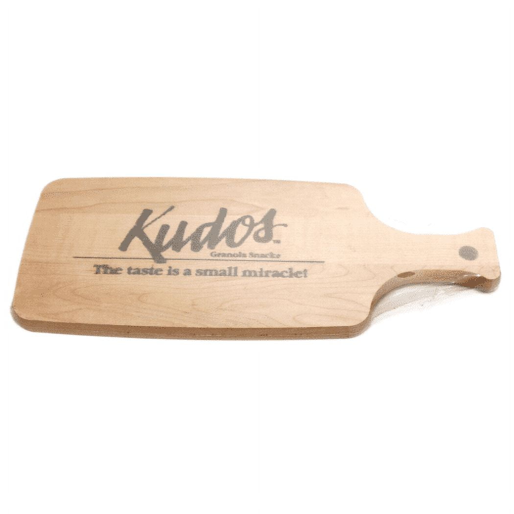 Vintage Kudos Granola Snacks Advertising Wood Cutting Board 4x10 Rare ...
