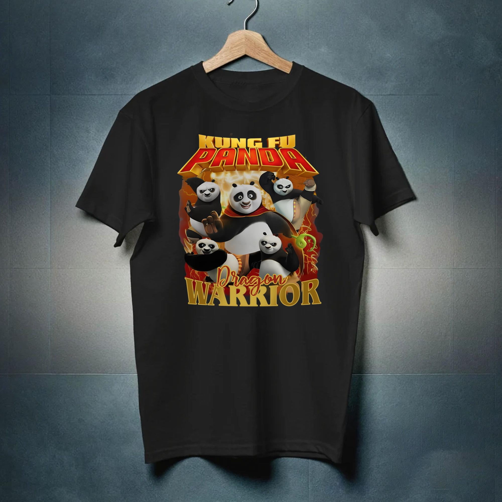 Vintage Kung Fu Panda Shirt, Po Panda Shirt, Kung Fu Panda 4 Shirt ...