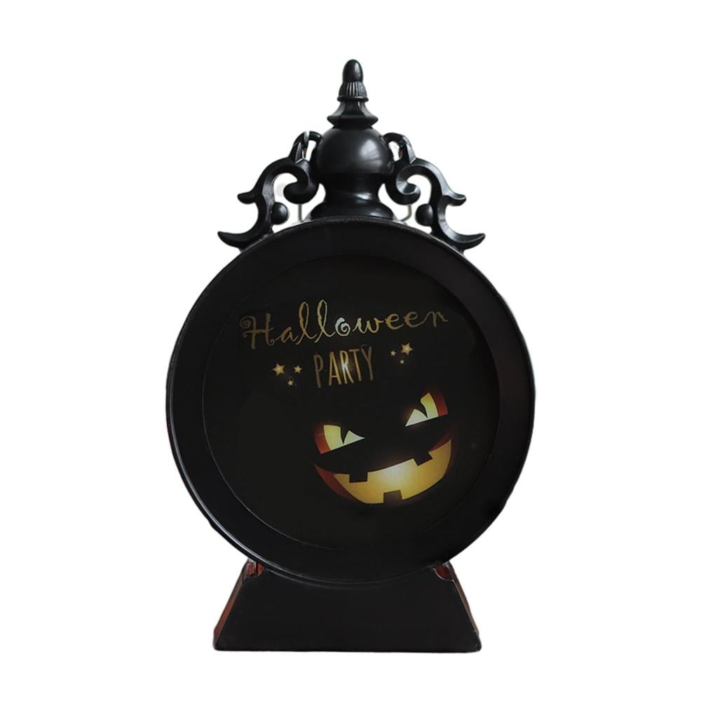 Vintage LED Halloween Candle Lantern | Spooky Flickering Color Changing ...