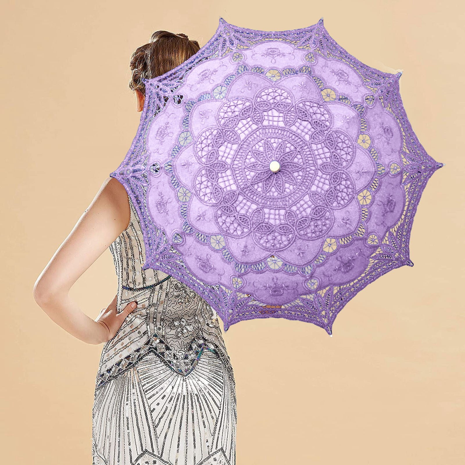 Vintage Lace Parasol, Wedding Bridal Umbrella, Photograph Parasol ...