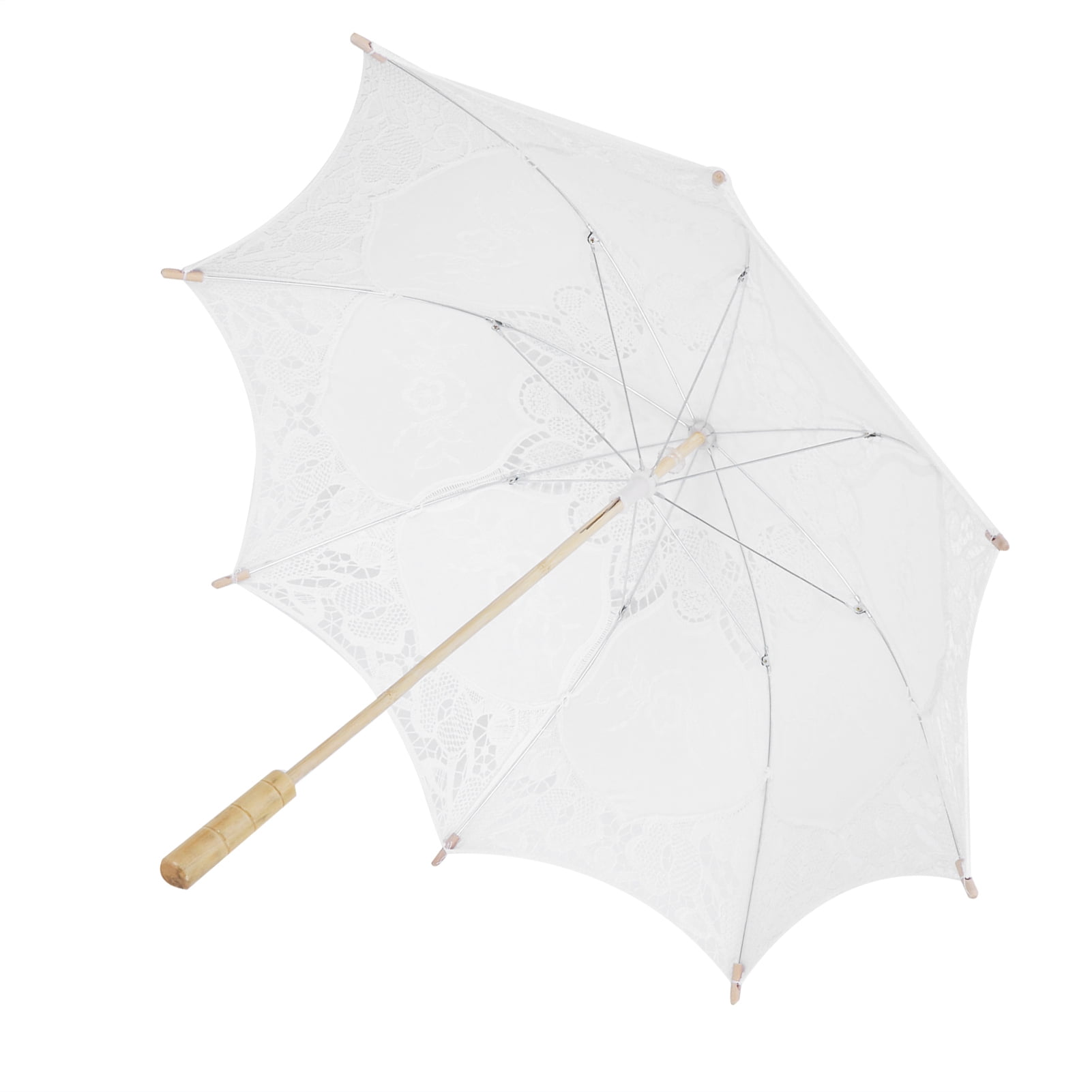 Vintage Lace Umbrella, Lace Flower Parasol With Exquisite Hollow Carving Design, Romantic ...