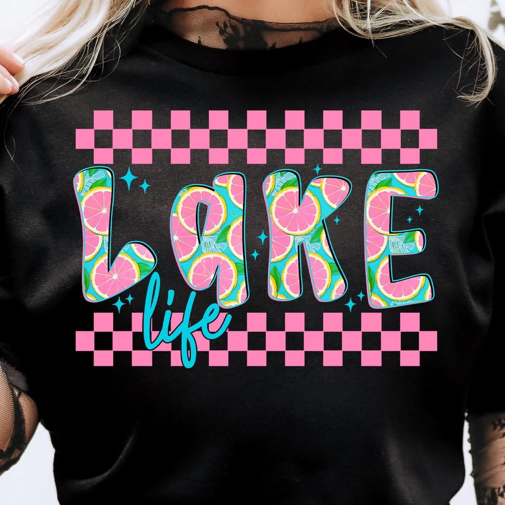 Vintage Lake Life, Summer Lake, Retro Vacation Design, Beach Aesthetic ...