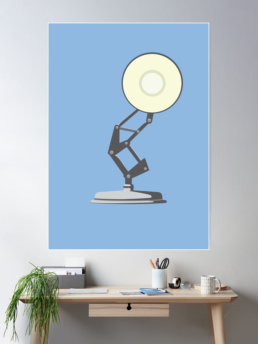 Vintage Lamp Poster Wall Art, Modern Wall Decor For Living Room Bedroom ...