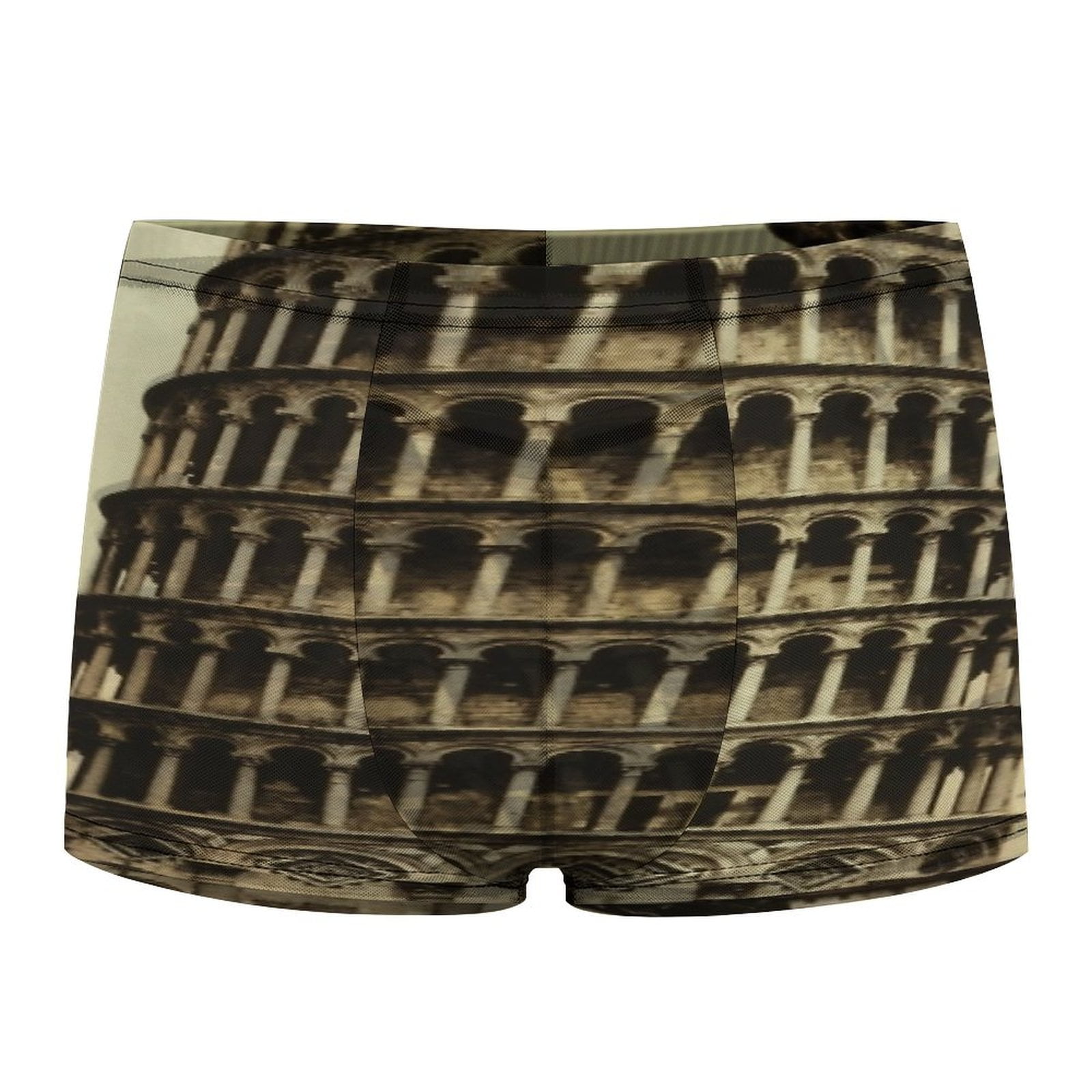 Vintage Leaning Tower of Pisa Photograph (1900) Men's Mesh Boxer Briefs ...
