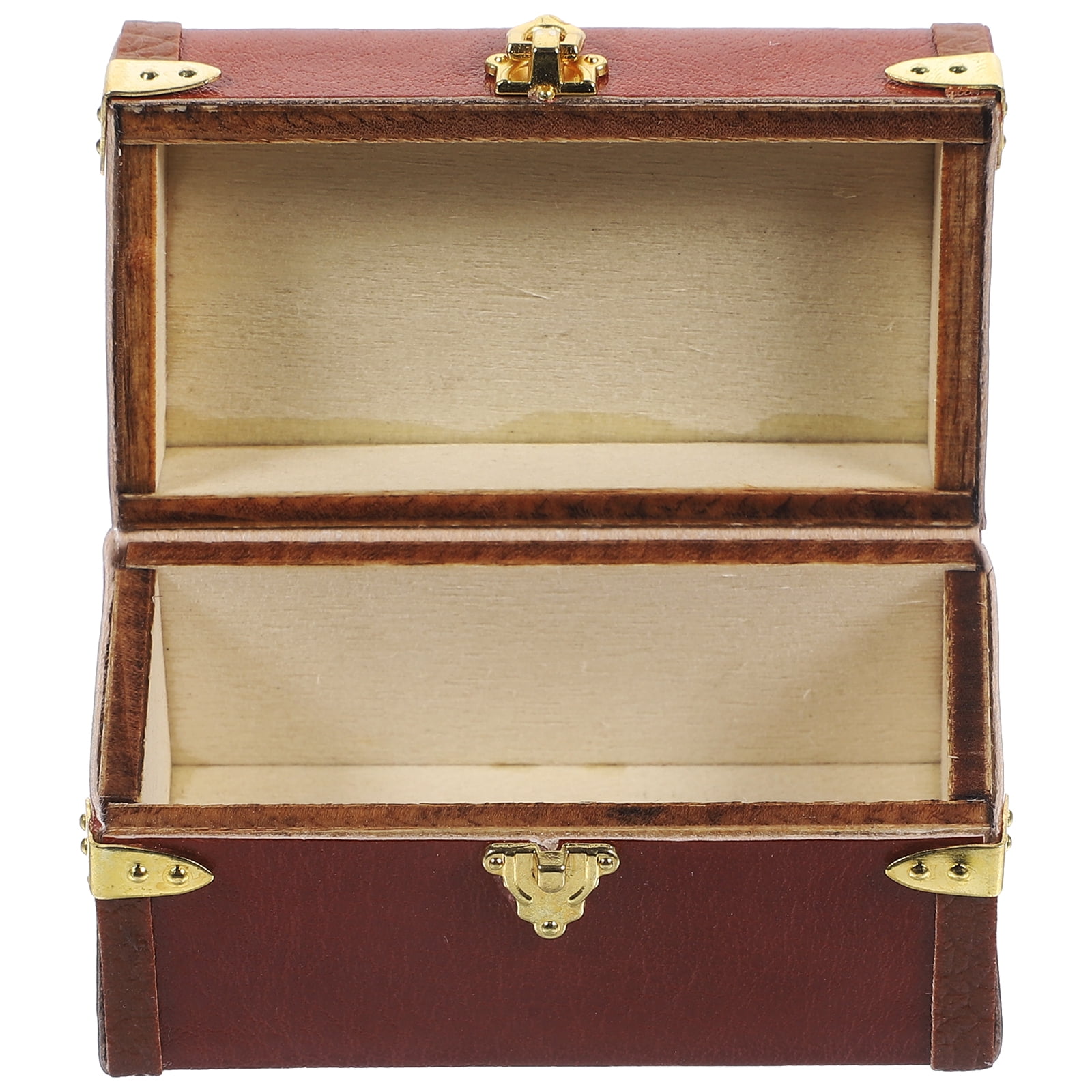 Vintage Leather Suitcase Models Mini House Mini Decor Suit Case's for ...