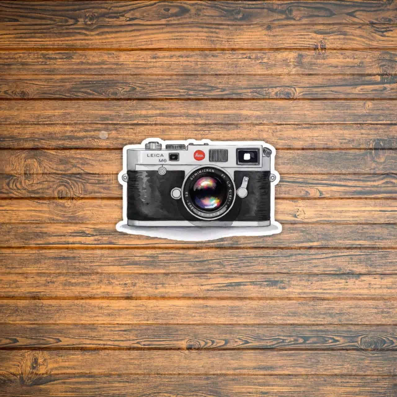 Vintage Leica M6 Camera Sticker - Retro Film Photography Art Decalphone ...